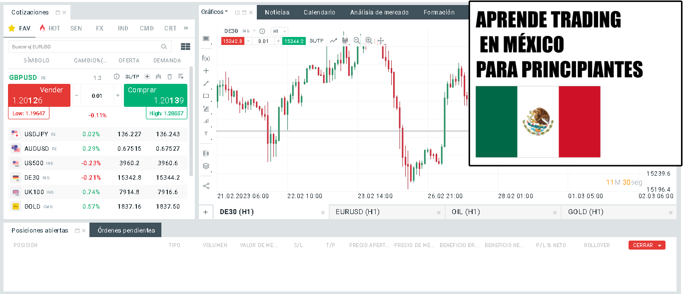 Aprende Trading México: ¡Cómo empezar como principiante!